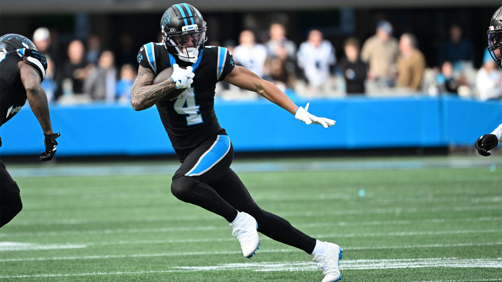 Panthers’ Tetairoa McMillan active vs. Seahawks after late addition to ...