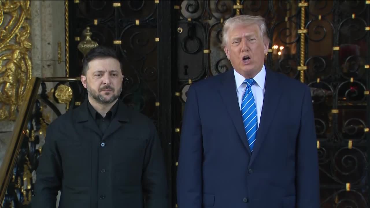 Zelenskyy meets with Trump as efforts to end Russia-Ukraine war remain ...