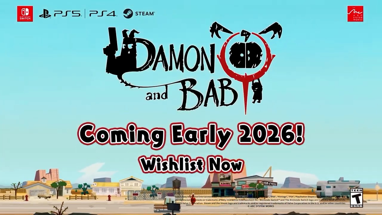 Damon and Baby official gameplay teaser trailer