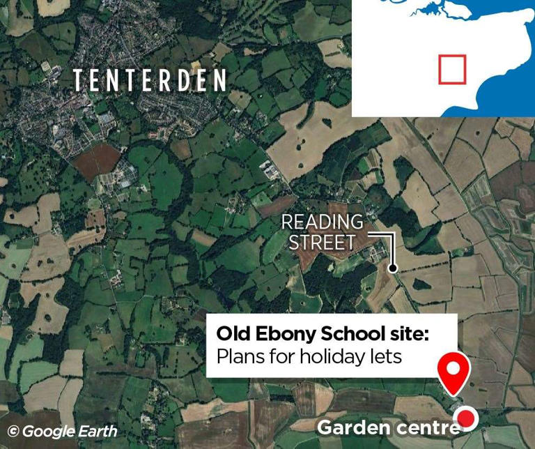 Holiday let plans approved at Old Ebony School in Reading Street, Tenterden