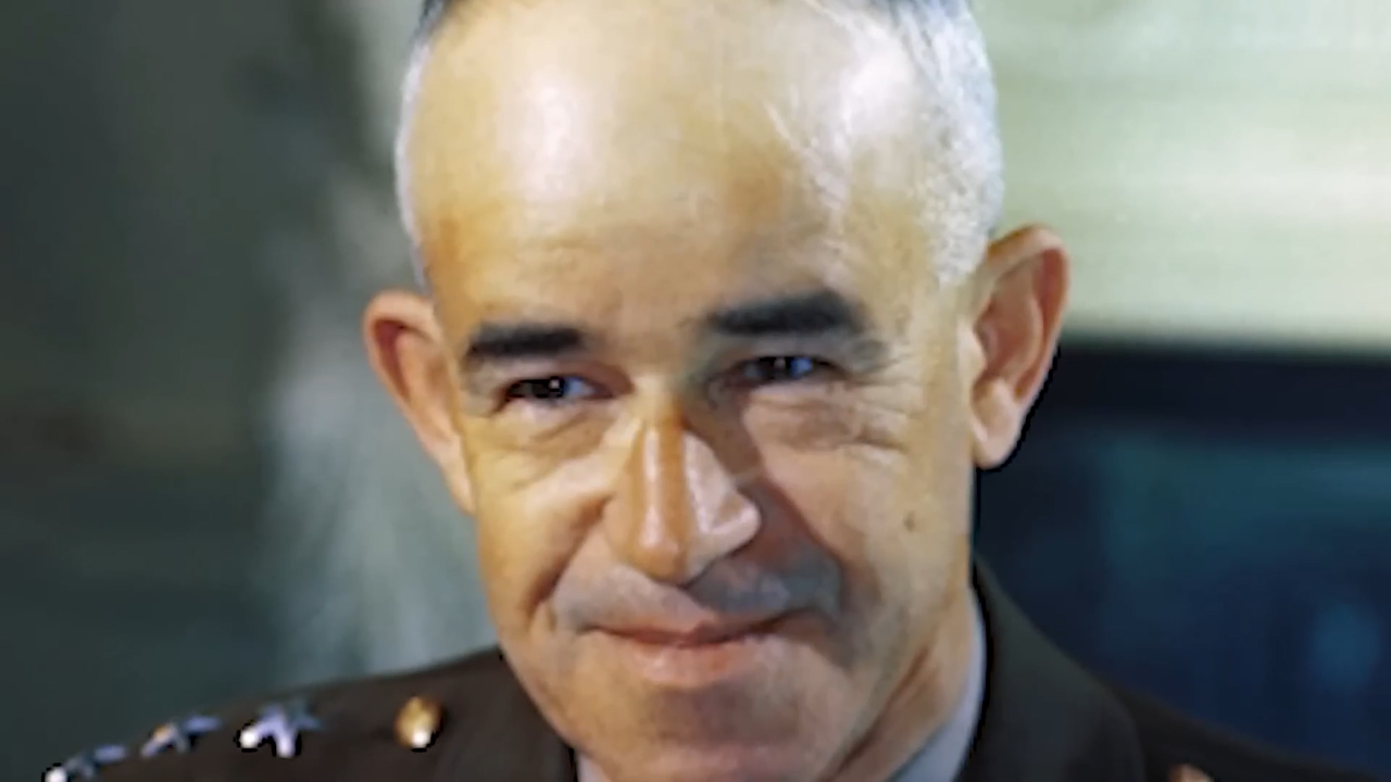 The American general Germany rarely noticed but could not stop