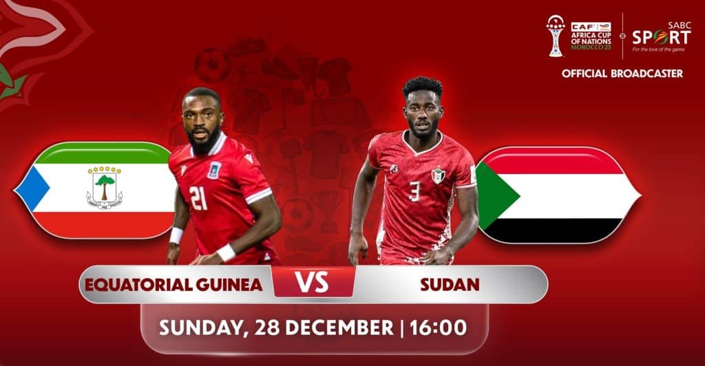 AFCON 2025: Sudan vs Equatorial Guinea confirmed line-up