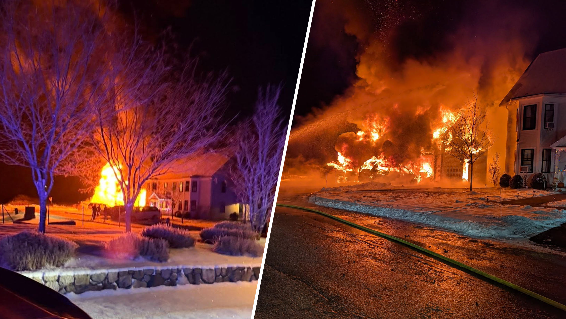 No injuries in early-morning fire in Sherborn