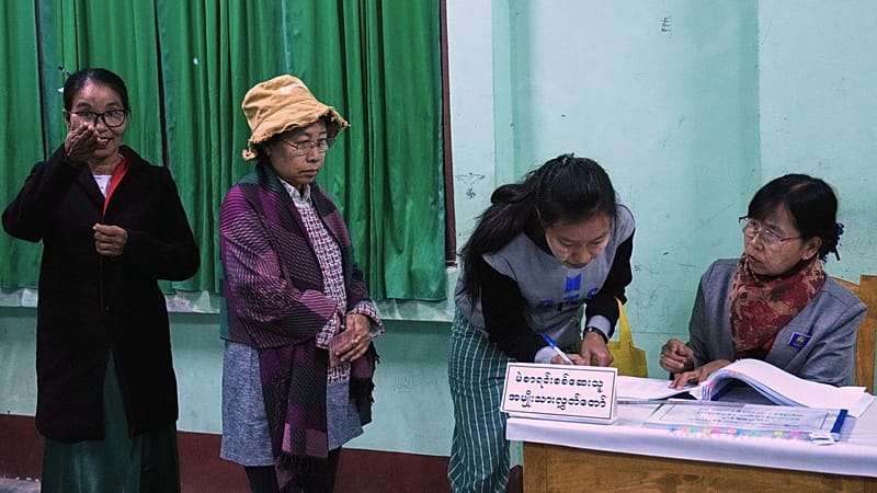 Polls close in first ballot of Myanmar's general election since ...