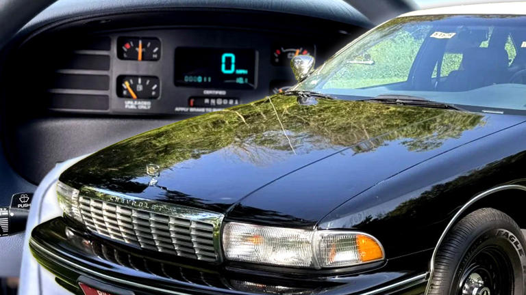 This 11-mile Caprice cop car never got the chance to shake down a ...