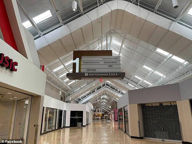 It was once the jewel of Democrat-run city’s crown but now sad mall is ...