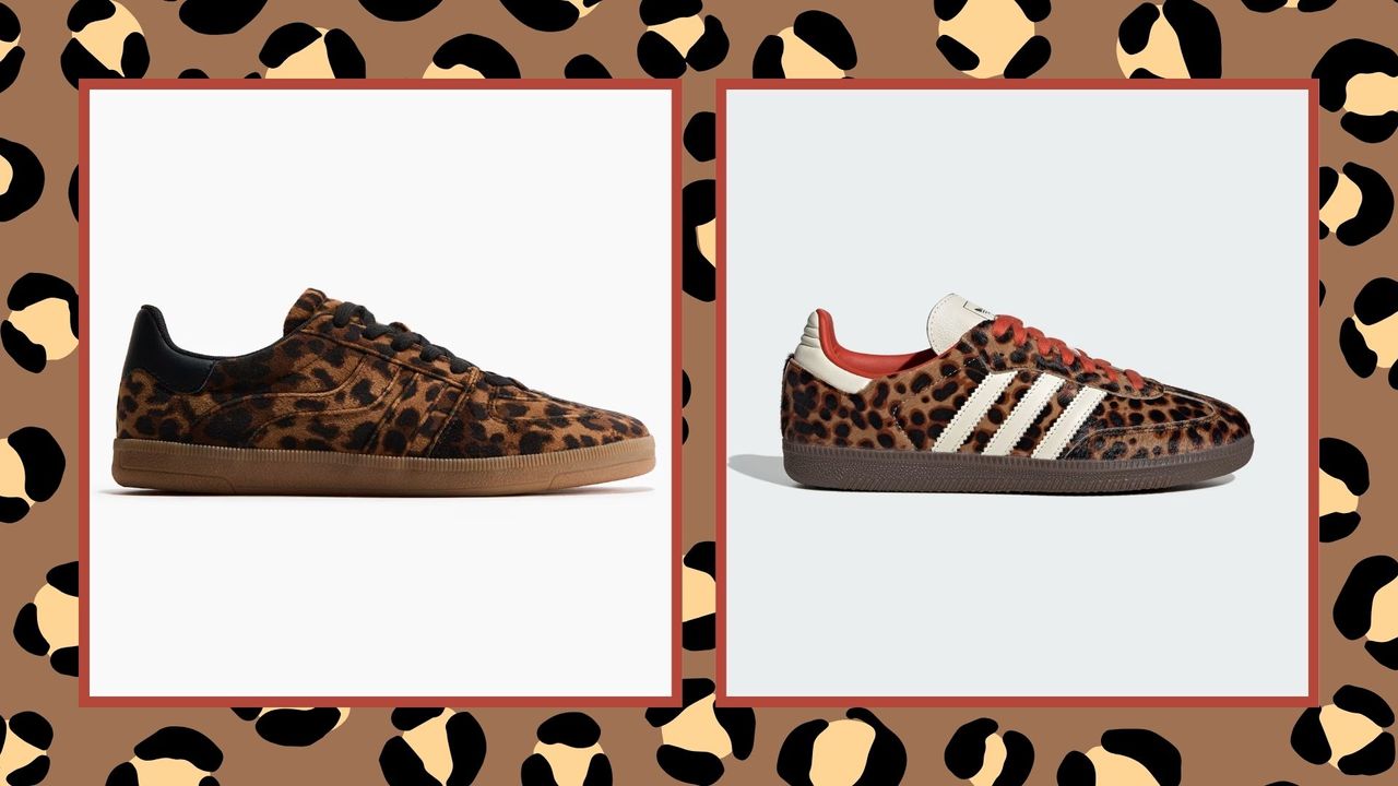 H&M just released a pair of leopard print trainers, and they remind me ...