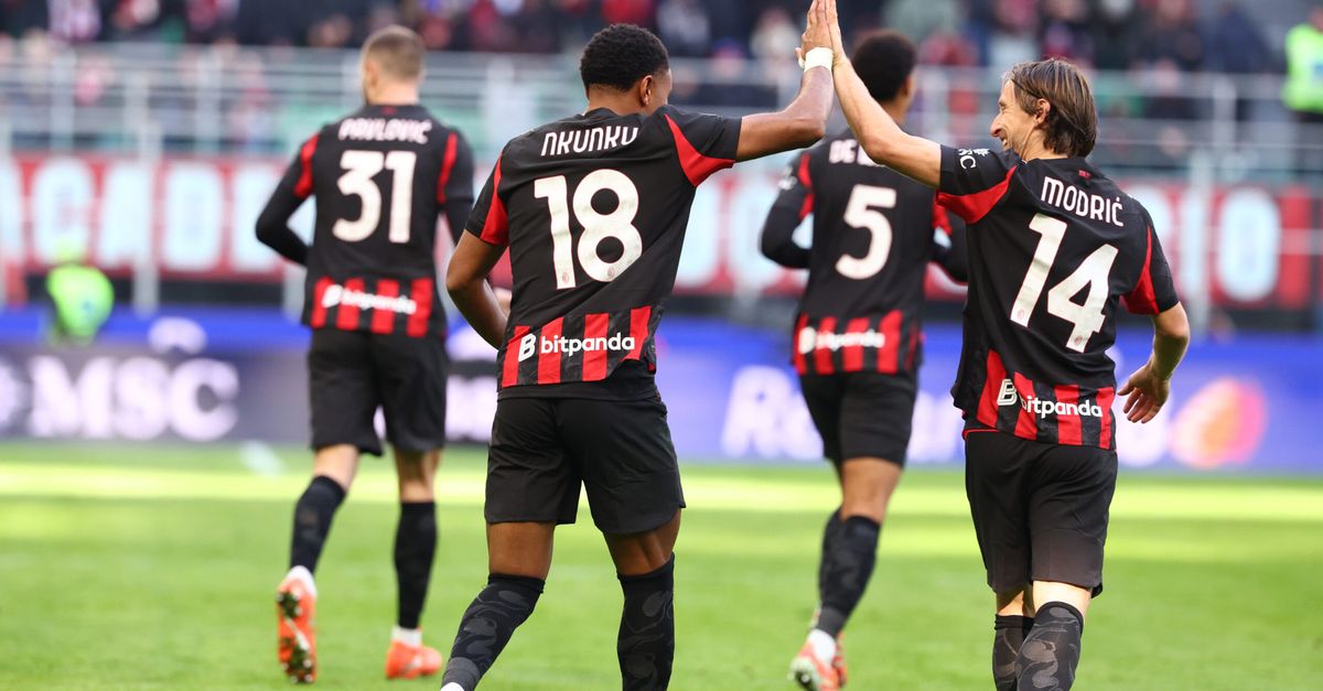Post Milan-Verona, Modric: "Vittoria importante", Nkunku: "La squadra ...
