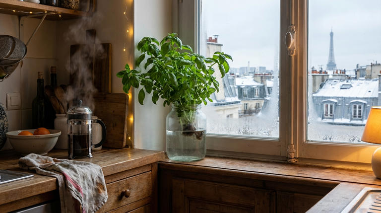 Basilic qui meurt à chaque hiver : ce geste en cuisine change tout pour ...