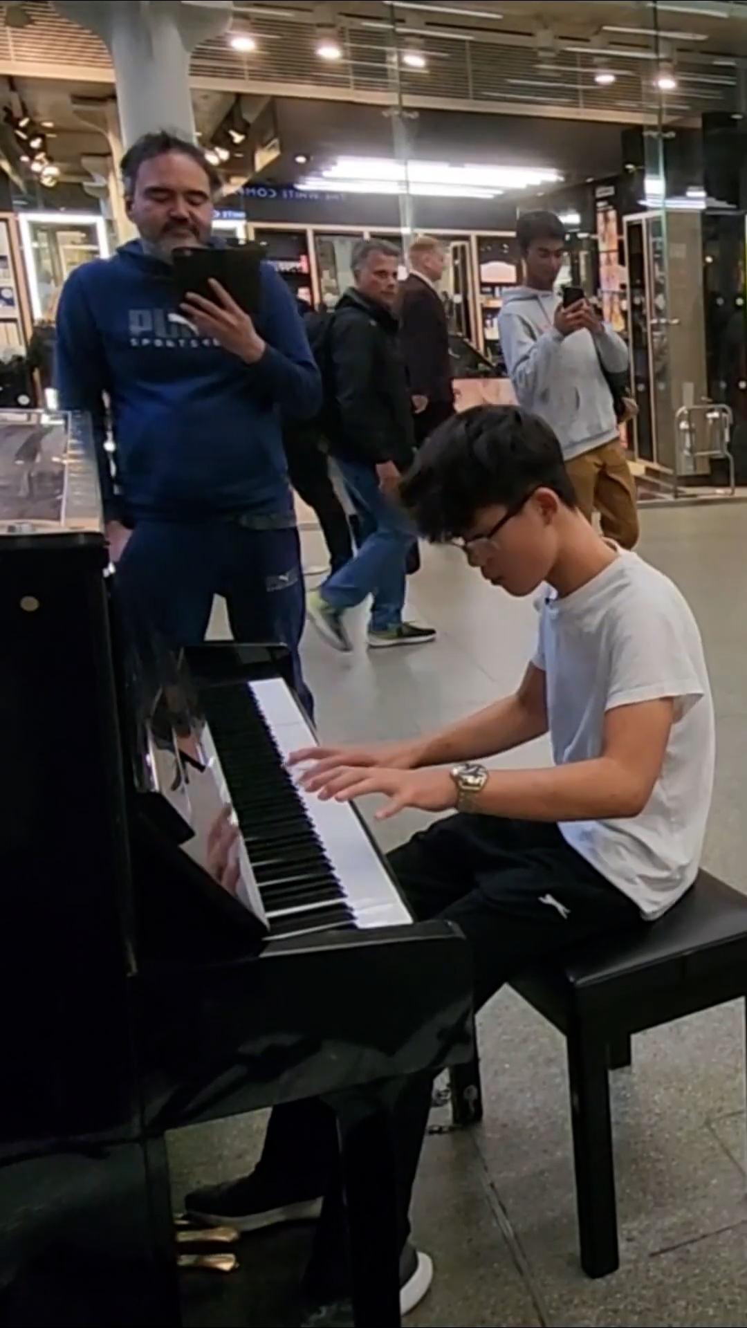 He asked me to play Interstellar on piano