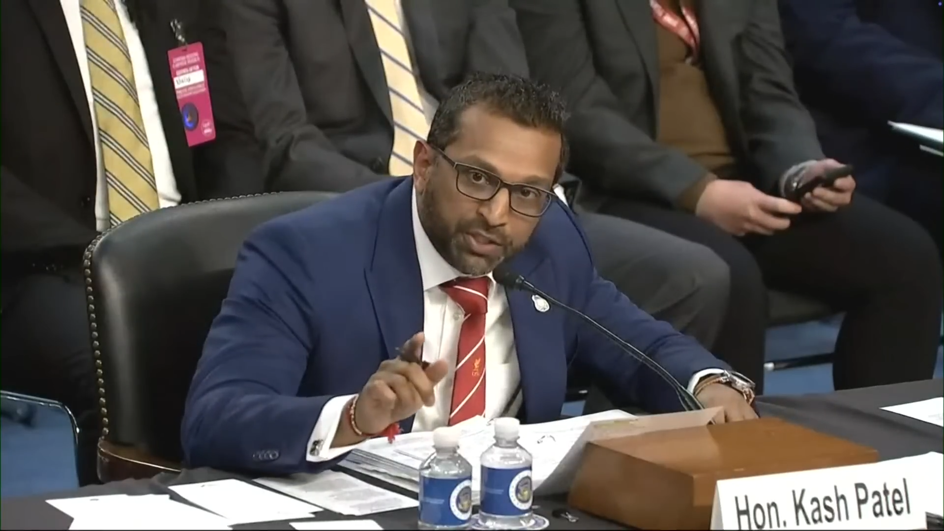 'Donald Trump will cut you loose': Kash Patel fumes in his seat as Cory ...