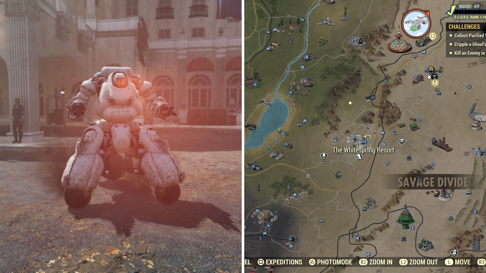 Sentry bot locations in Fallout 76