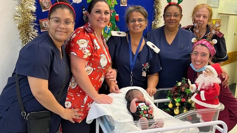 Festive births: 171 babies celebrate their first Christmas in the ...
