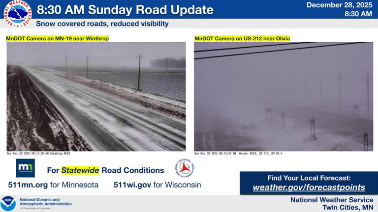 Live weather updates: Whiteout conditions, no travel advised in parts ...