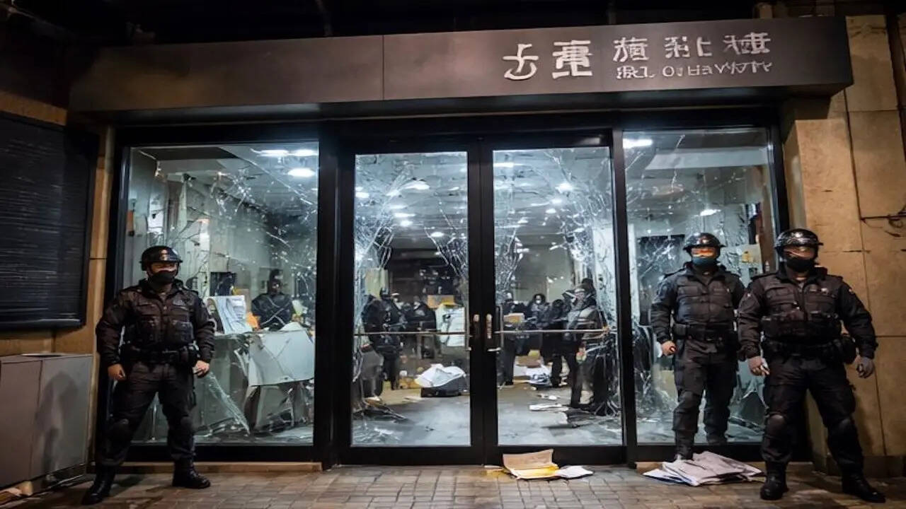 When newsroom became a crime scene: Inside Stand News shutdown in Hong Kong