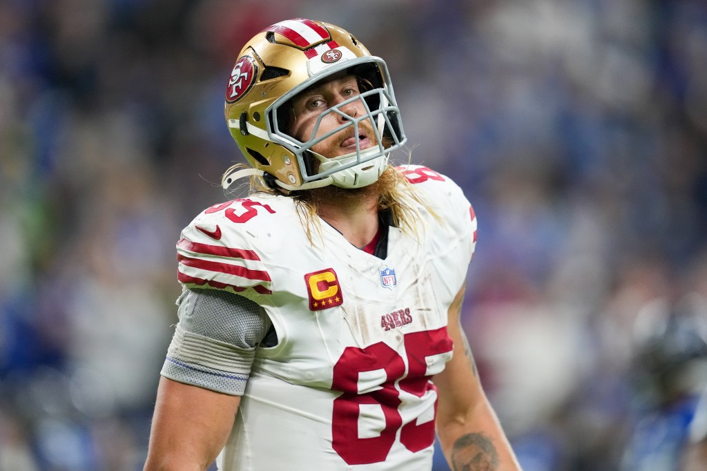 49ers get tough news on star TE George Kittle for Bears game