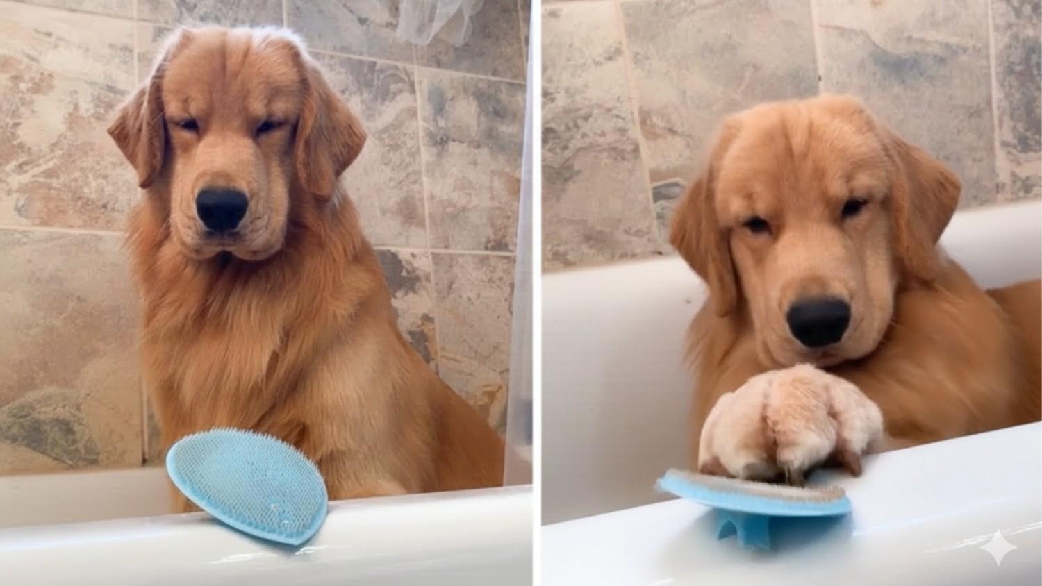This face scrubber has nerve