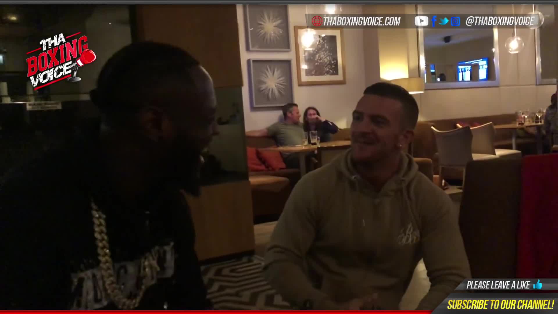 🔥🎞Deontay Wilder Immediately After Nando's 🐔🍗Fan Calls Billy Joe ...