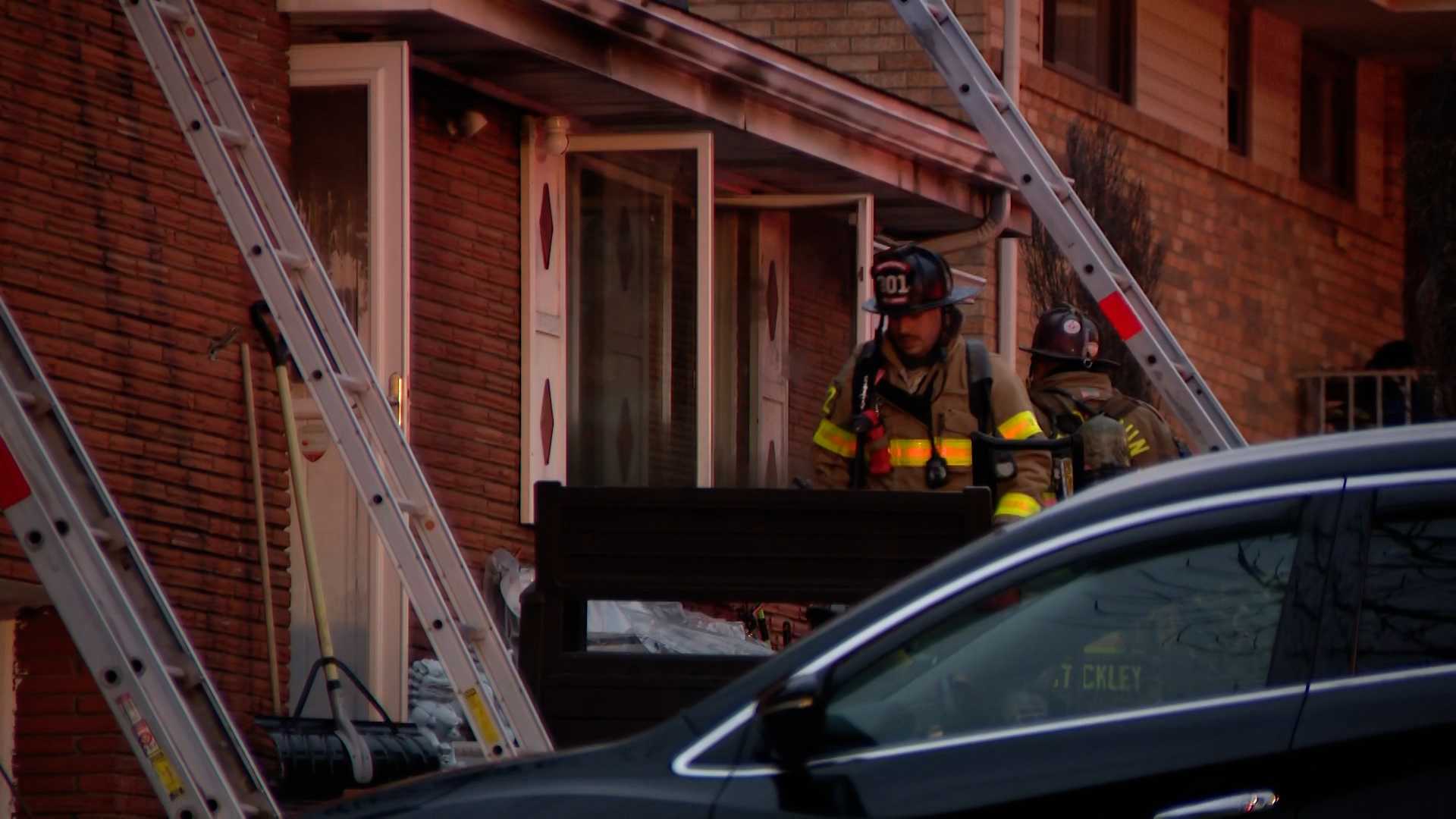 Fire breaks out at home in Whitehall, Allegheny County