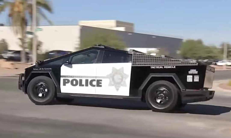Las Vegas police's bulletproof Cybertrucks aren't