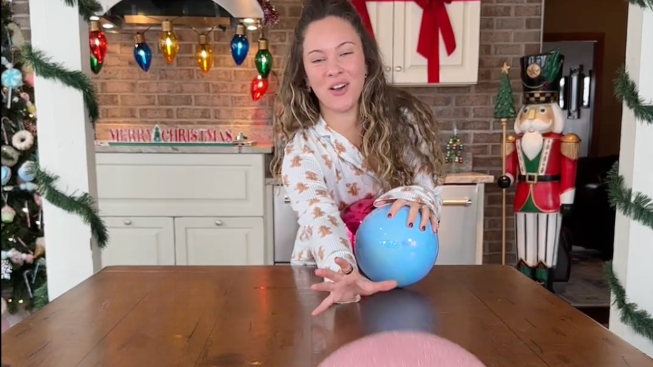 The giant ornament money ball challenge
