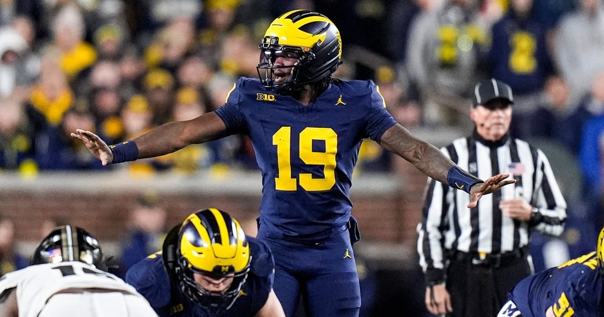 Kyle Whittingham shares details of first meeting with Michigan QB Bryce ...