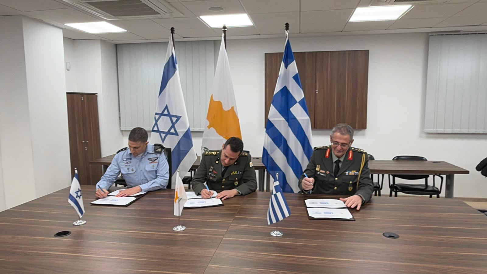 Trilateral work plan for military cooperation between Israel, Greece ...