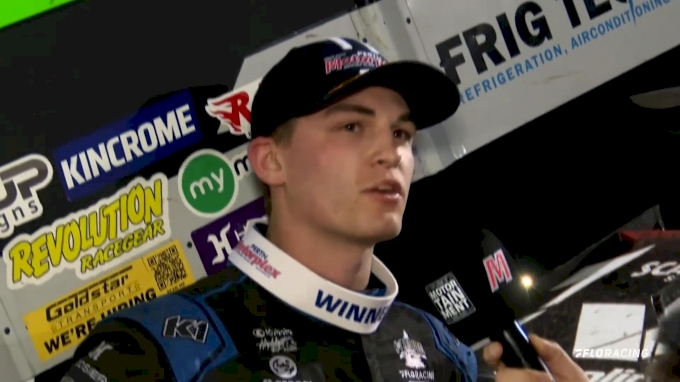 Corey Day reacts after scoring high limit night one win at Perth