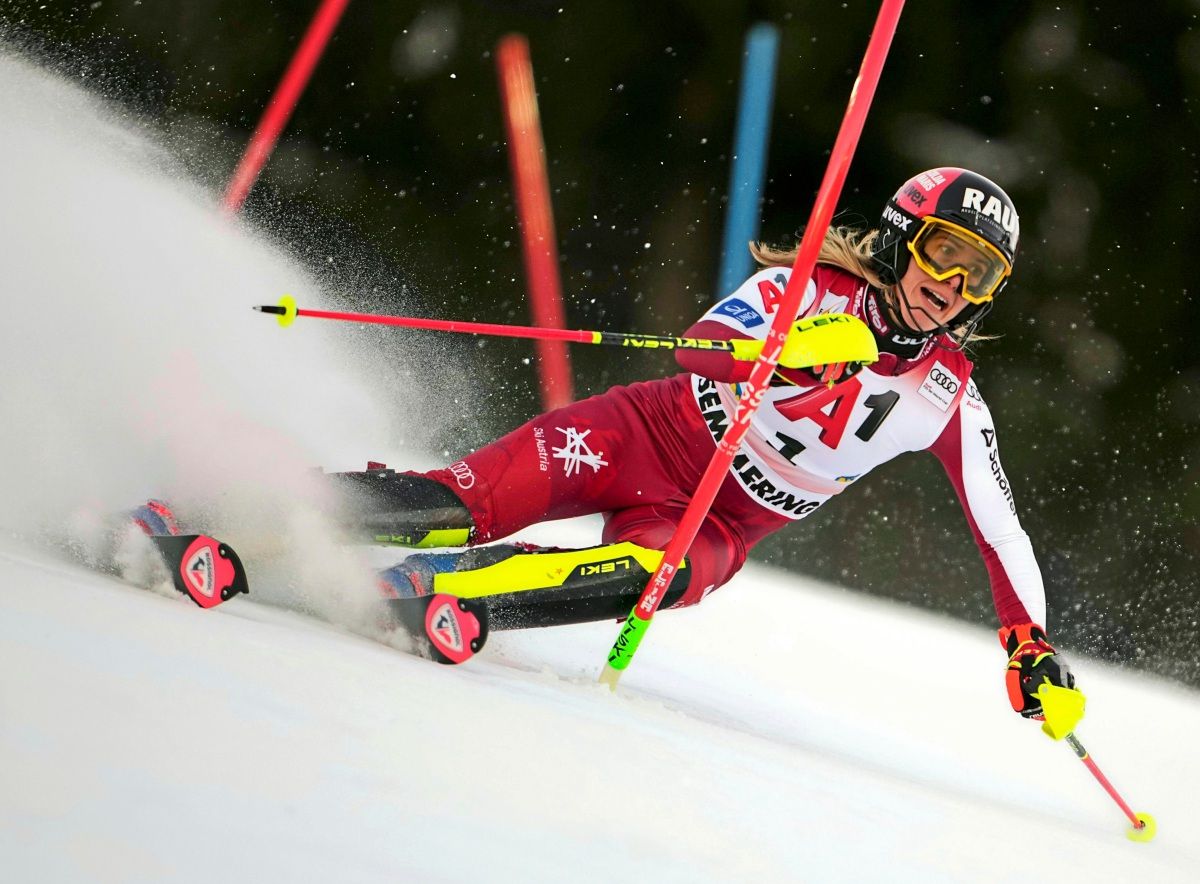 Liensberger im Slalom am Semmering schneller als Shiffrin