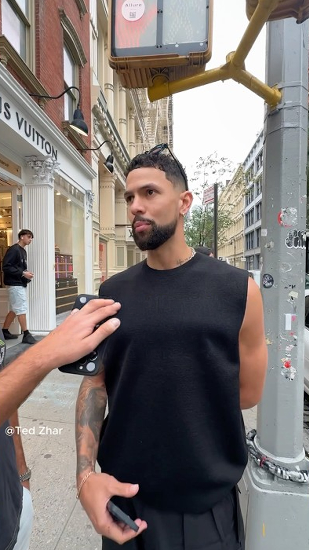 I randomly met an NBA legend