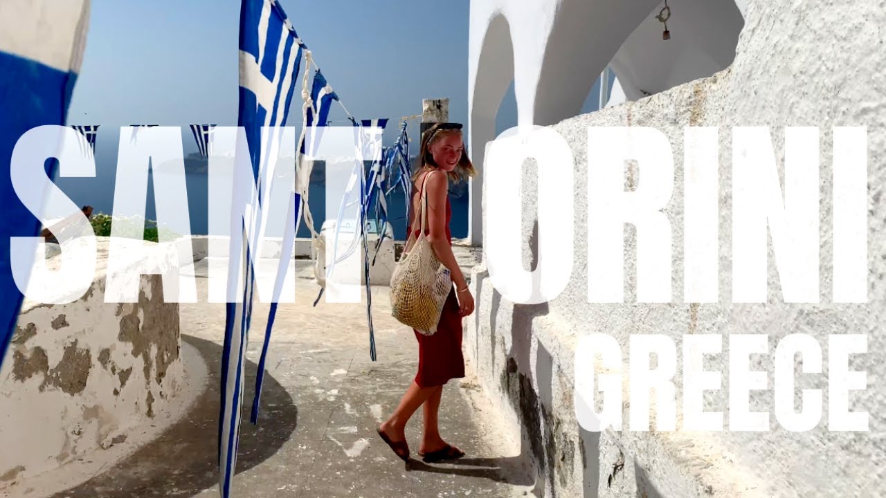 I explored Santorini's hidden gems!🌊