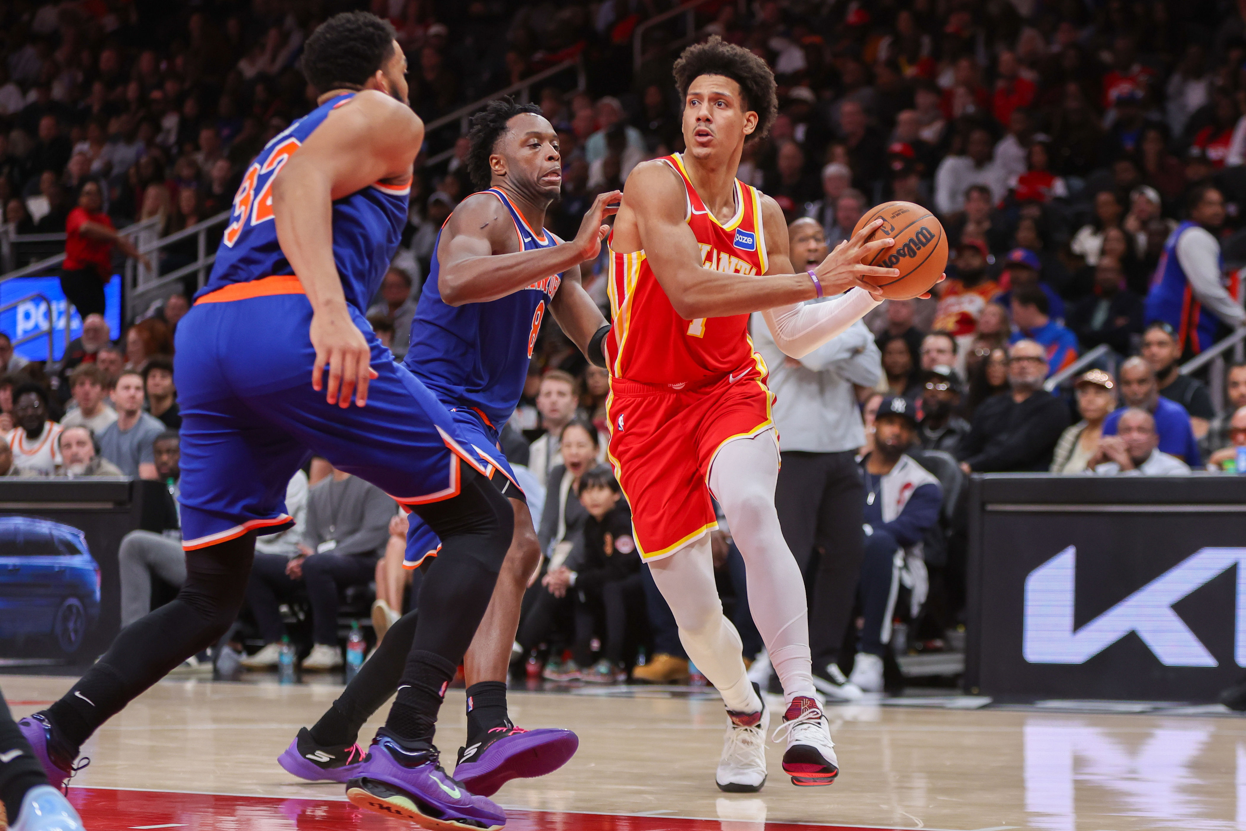 Hawks let lead slip late after comeback in loss to New York