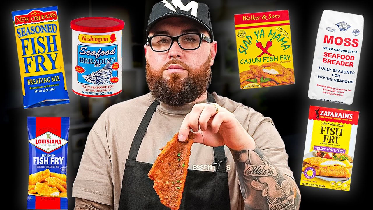 Which seasoned breader makes the best fried fish?