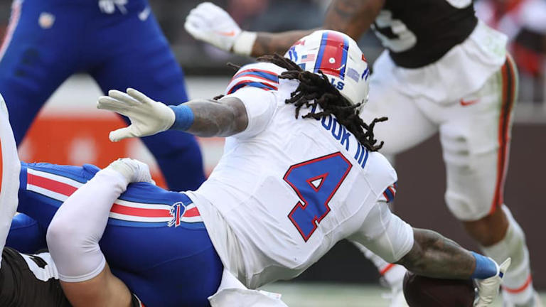 What are James Cook's chances of winning NFL Offensive Player of the Year?