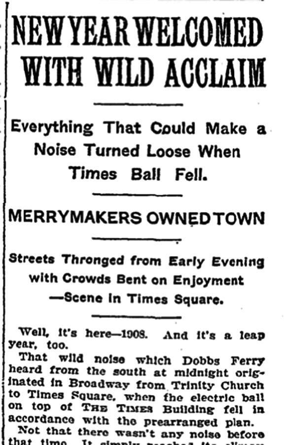 The history of the New Year's Eve ball drop