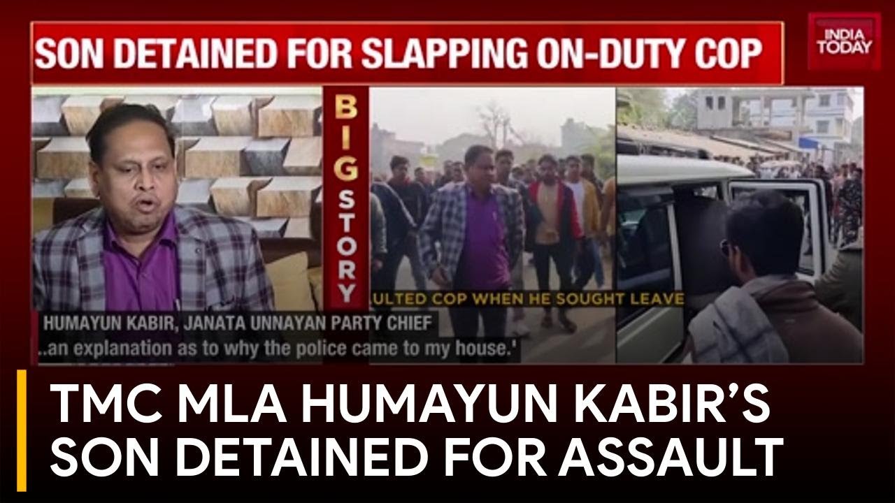 West Bengal: Suspended TMC MLA Humayun Kabir's son detained for ...