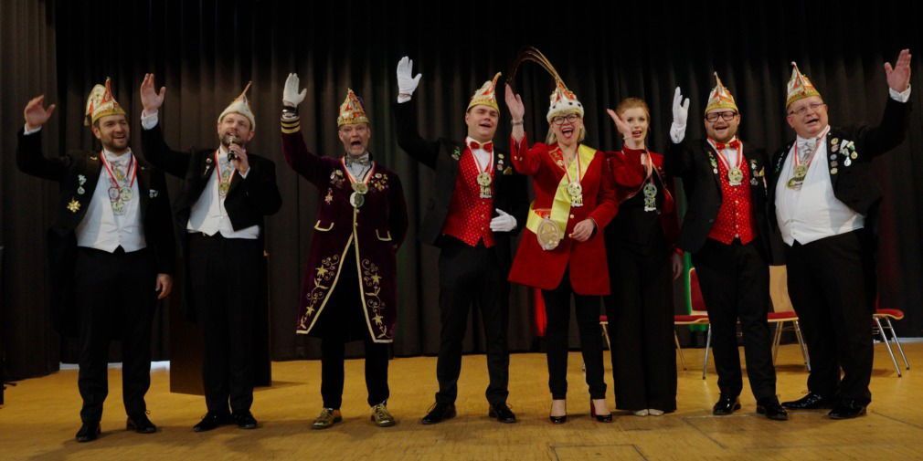 Närrische Pflicht! FKG feiert Taufe von Prinzessin Isabel von Brief und ...