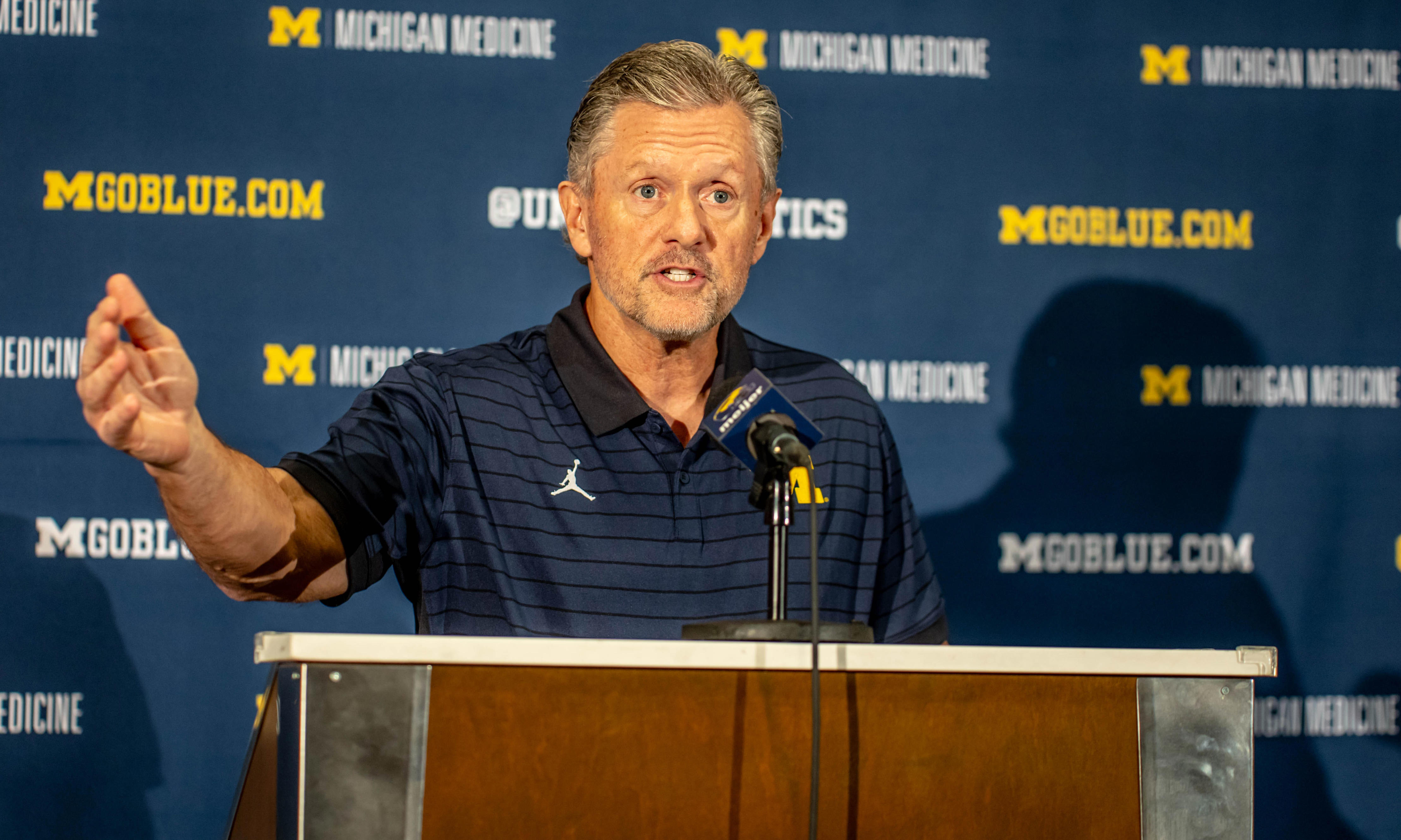 New Michigan coach Kyle Whittingham focused on integrity, not noise