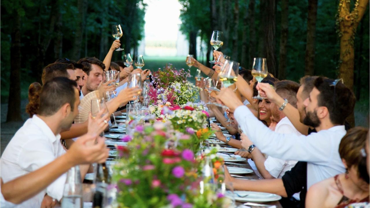 She planned a 12-hour dry wedding. I admitted I need wine to survive ...