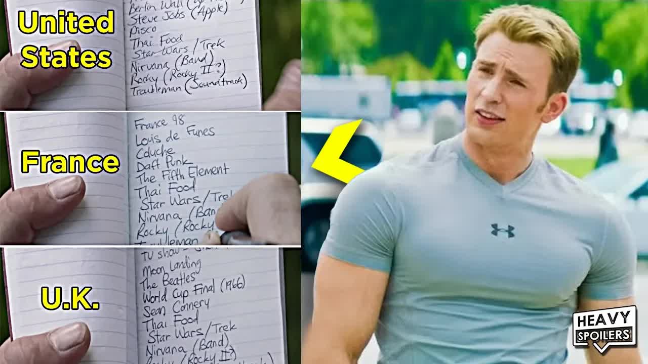 MCU movie details that were changed in other countries | Caps Notepad ...