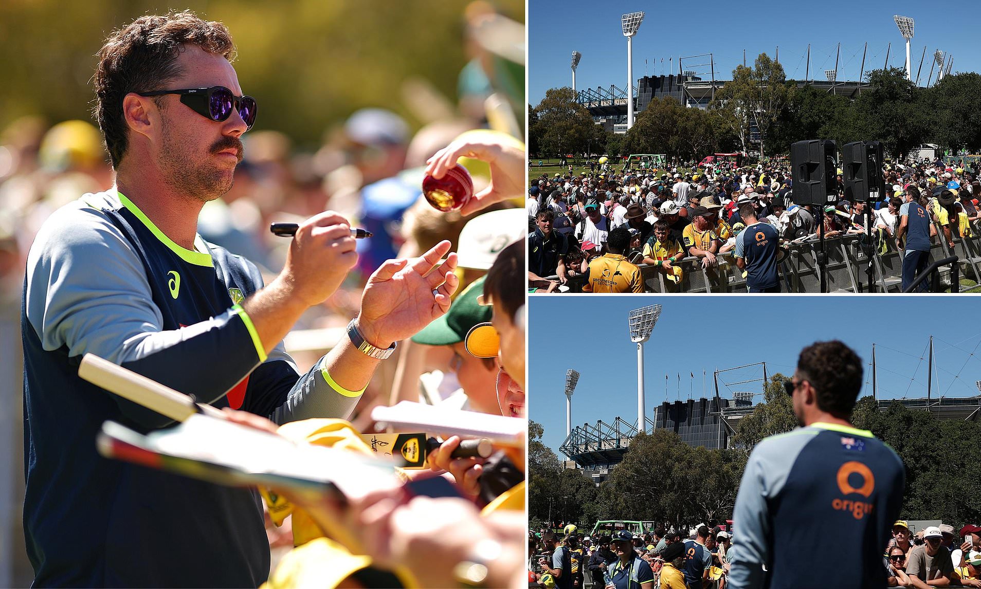 Aussie star dishes up VERY blunt two-word in response to rumours of MCG ...