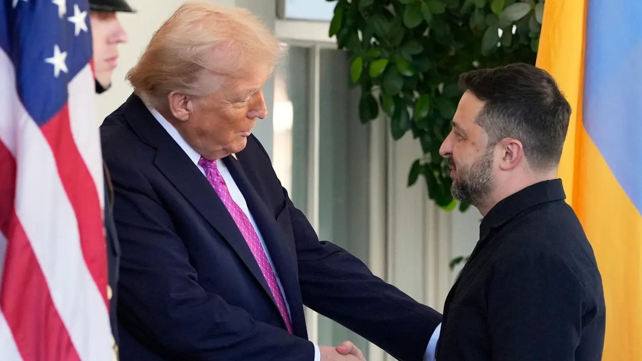 'About 90% ready': Trump-Zelenskyy Florida meet on Ukraine peace deal ...