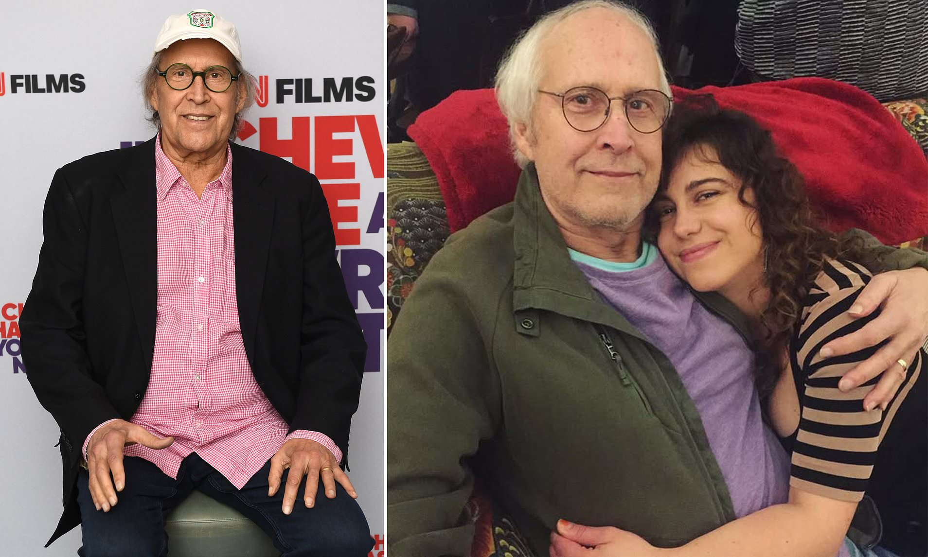 Chevy Chase's daughter says comedian came back from the dead four years ...
