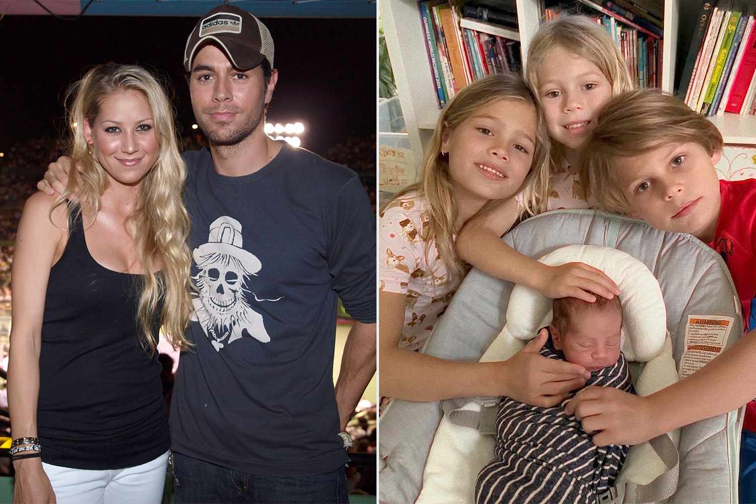 Enrique Iglesias and Anna Kournikova’s 4 kids pose together after ...