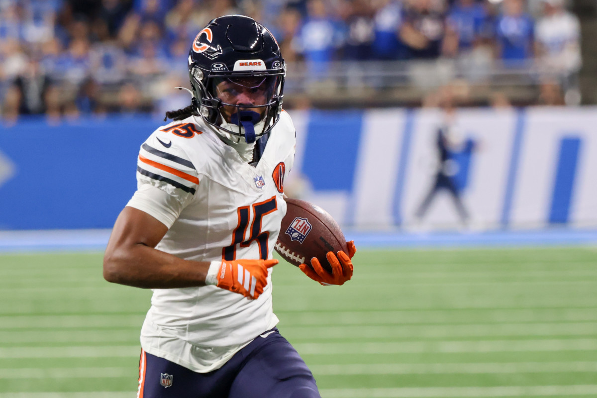 Bears make WR move before Rome Odunze’s fifth-straight missed game