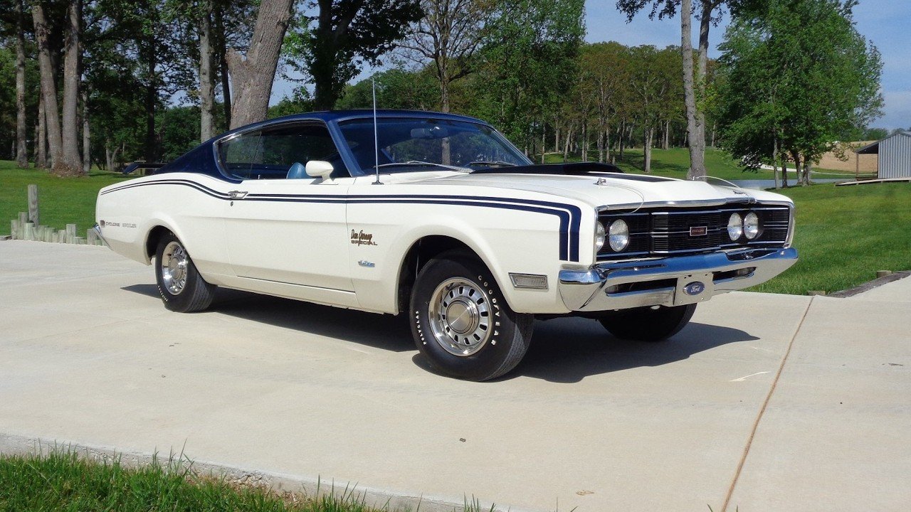 1969 Mercury Cyclone Spoiler Dan Gurney Special