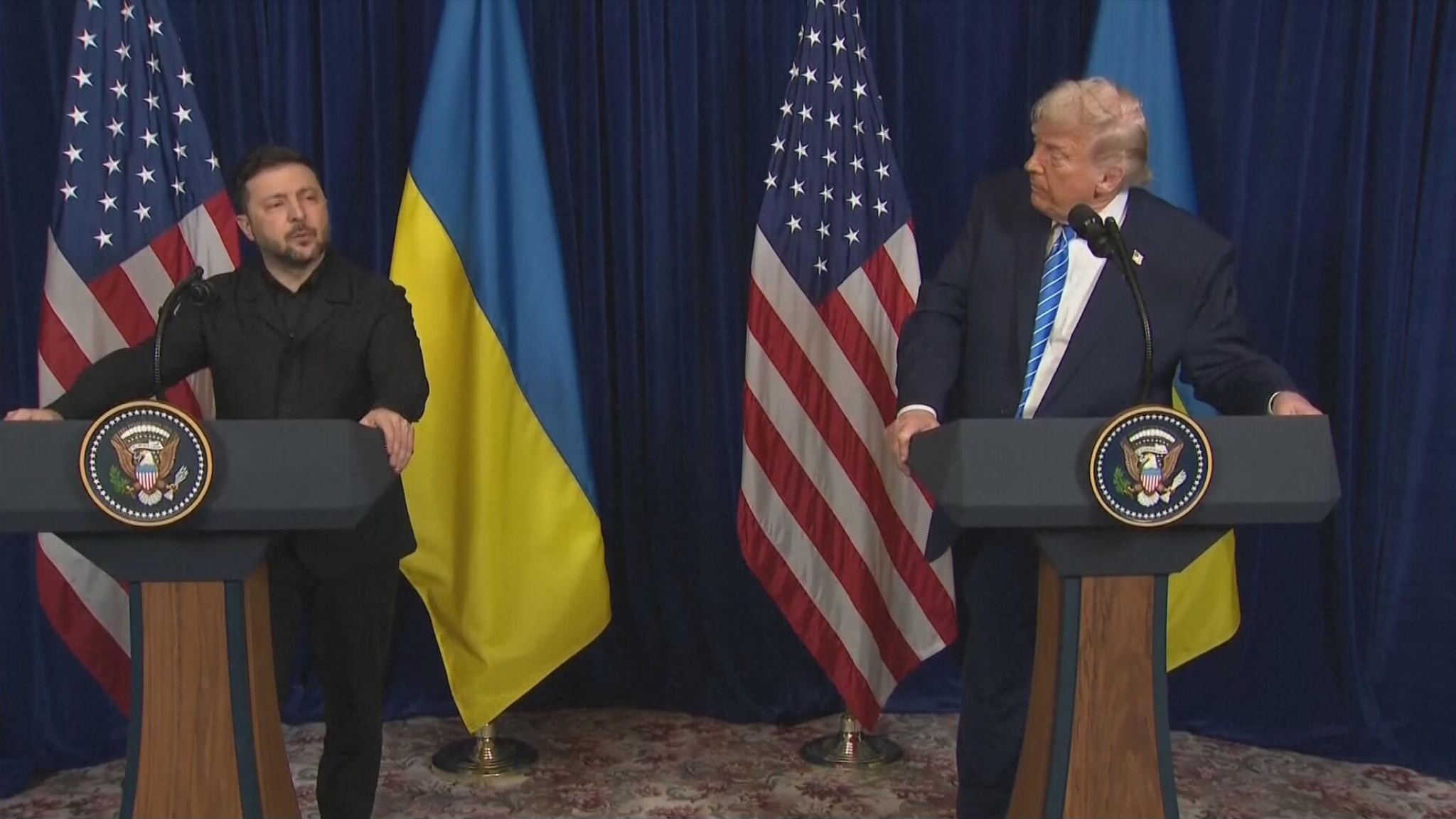 Zelensky ringrazia Trump, che dice: se va bene accordo in un paio di ...