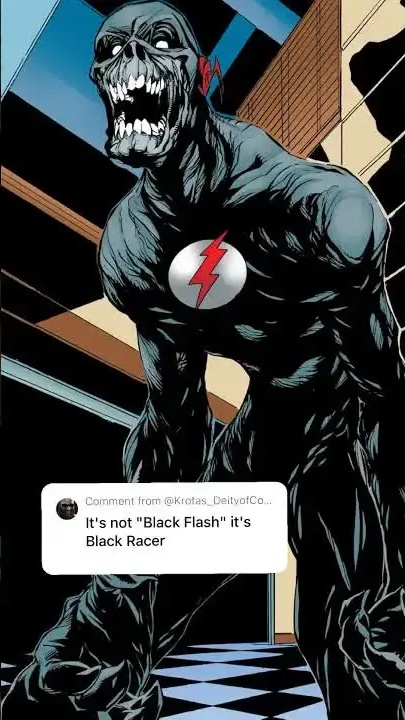 What’s the difference between the Black Flash and the Black Racer? # ...