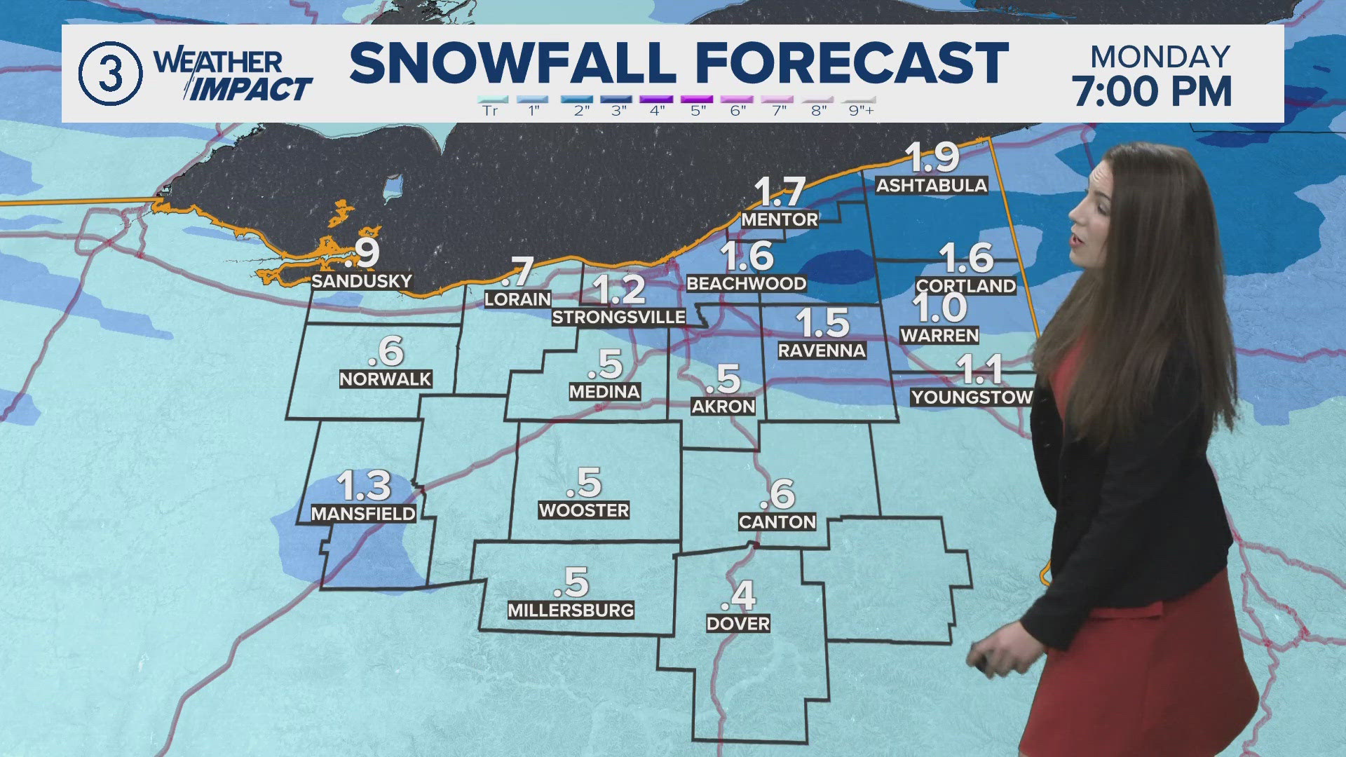 Cleveland area weather forecast: Below-freezing temps with gusty winds ...