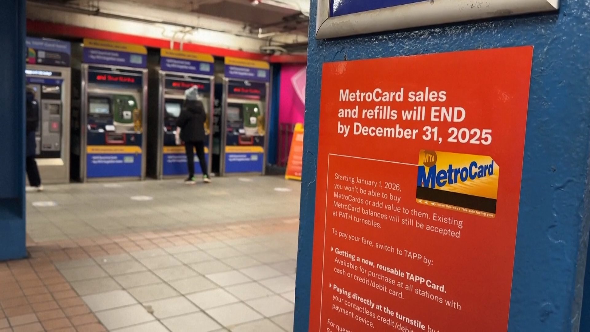 NYC says goodbye to the iconic MetroCard transit pass